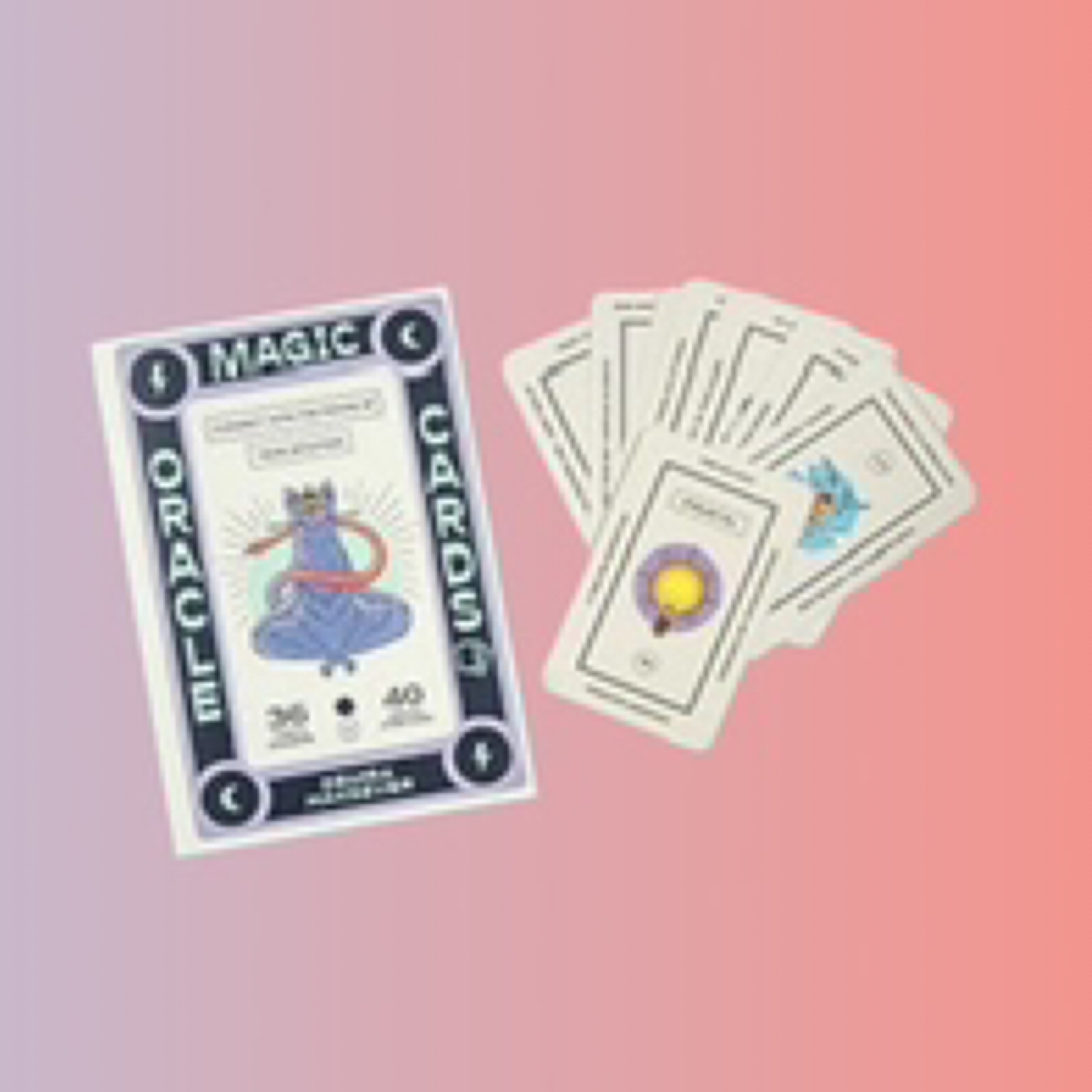 Magic Oracle Cards 36-Card Oracle Deck and Guidebook: Connect with the ...