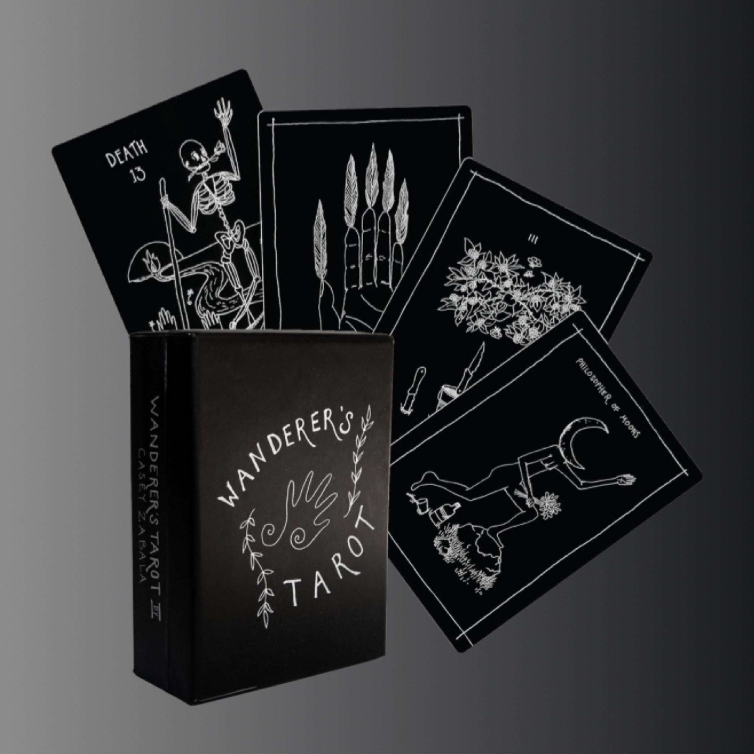 Wanderer's Tarot (78-Card Deck with Fold-Out Guide) | Ritual + Shelter
